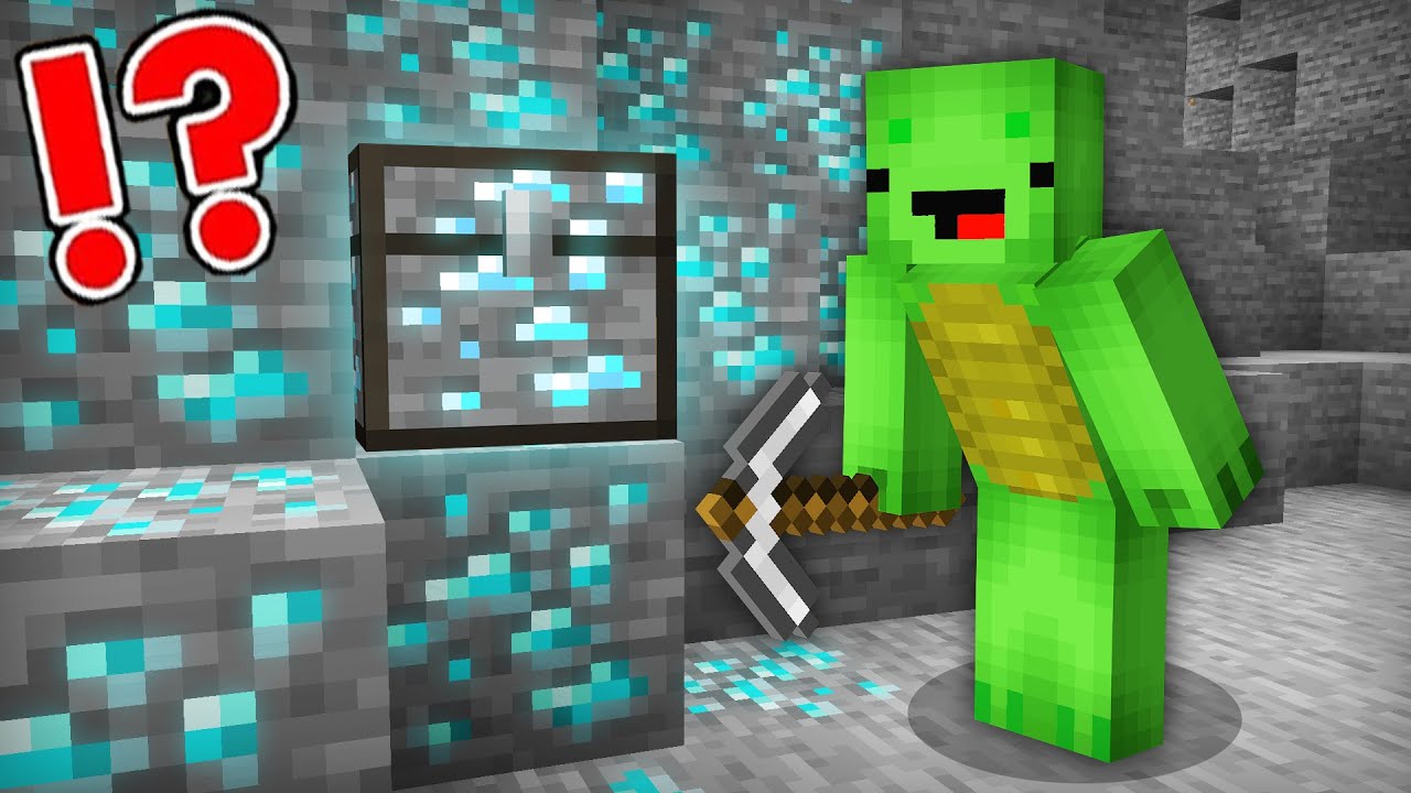 Mikey & JJ Found Secret Diamond Chest in Minecraft! (Maizen Mazien ...