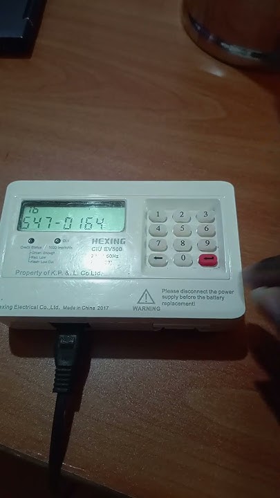 Step by step of updating KPLC pre-paid token meters - YouTube
