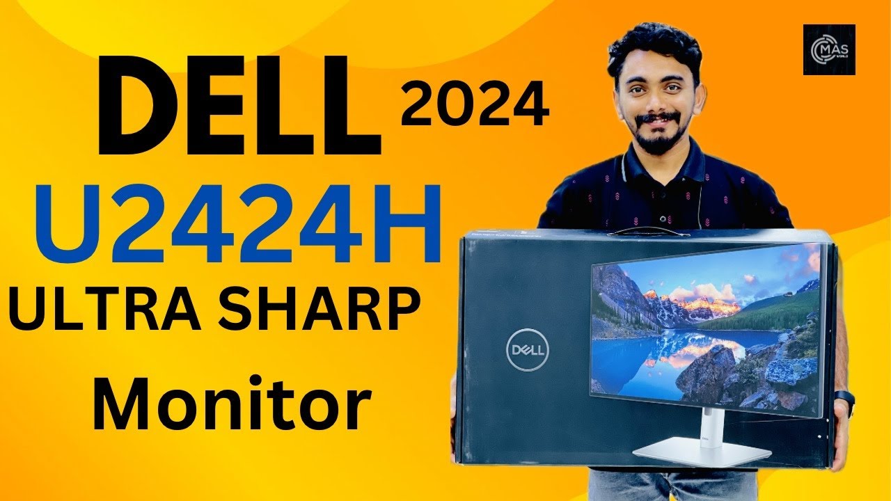 Dell Monitor UltraSharp 24" IPS FHD U2424H | Unboxing | 2024 - YouTube