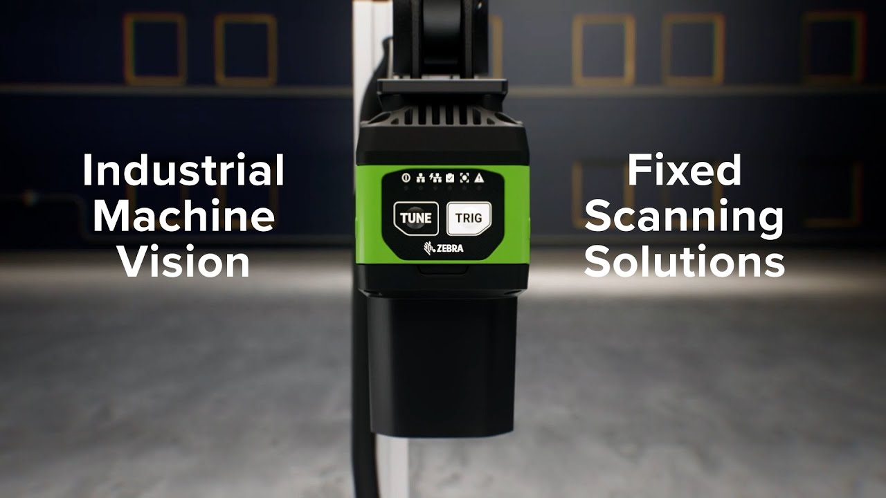Introducing Zebra Machine Vision and Fixed Barcode Scanning - YouTube
