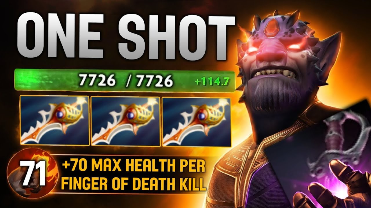 x4 Divine Rapier Lion +10000 Finger Damage🔥🔥🔥64 Kills One Shot | Dota 2 ...