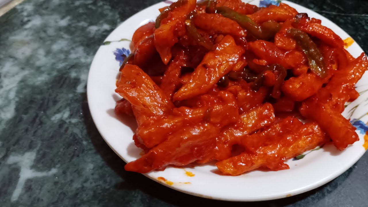 Chilli potato || Street food || now at home || easy and tasty - YouTube