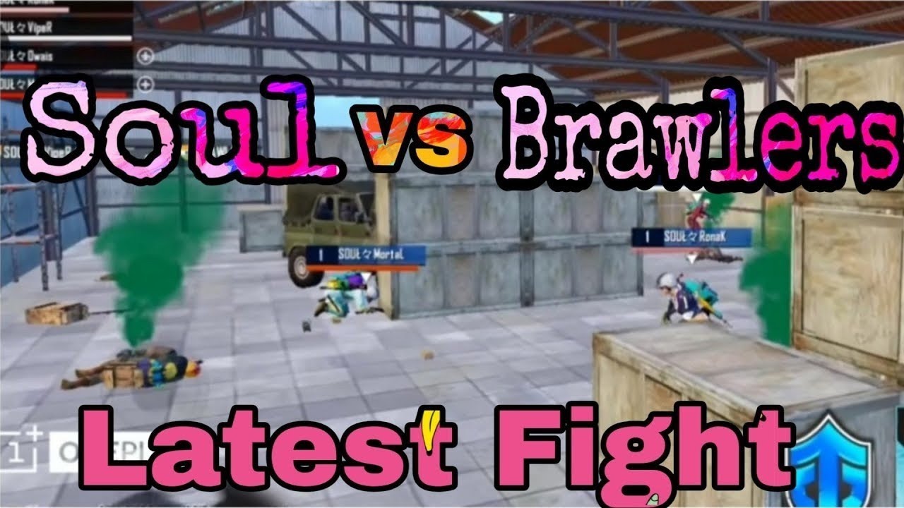 Soul vs Brawlers ( latest fight ) || Elite custom || Soul vs frag - YouTube