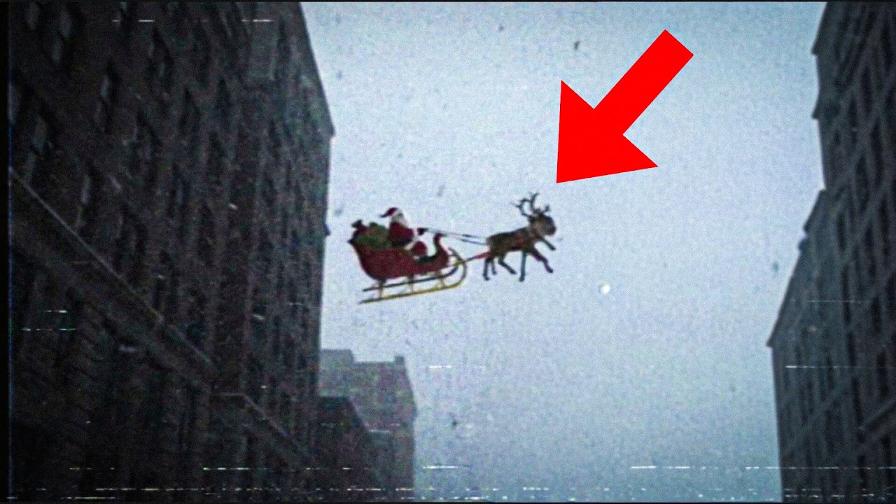 Fun Moments Santa Claus Was Caught on Camera - YouTube