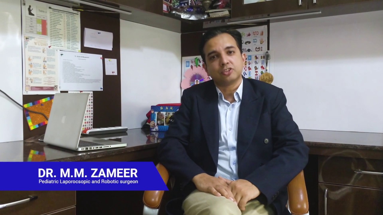 The role of a PEDIATRIC surgeon explained by Dr. M.M. Zameer - YouTube
