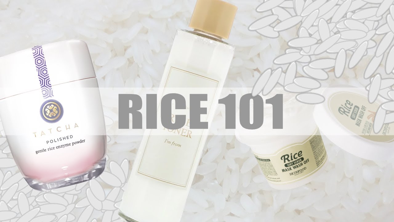 The basics of Rice | skincare summary - YouTube
