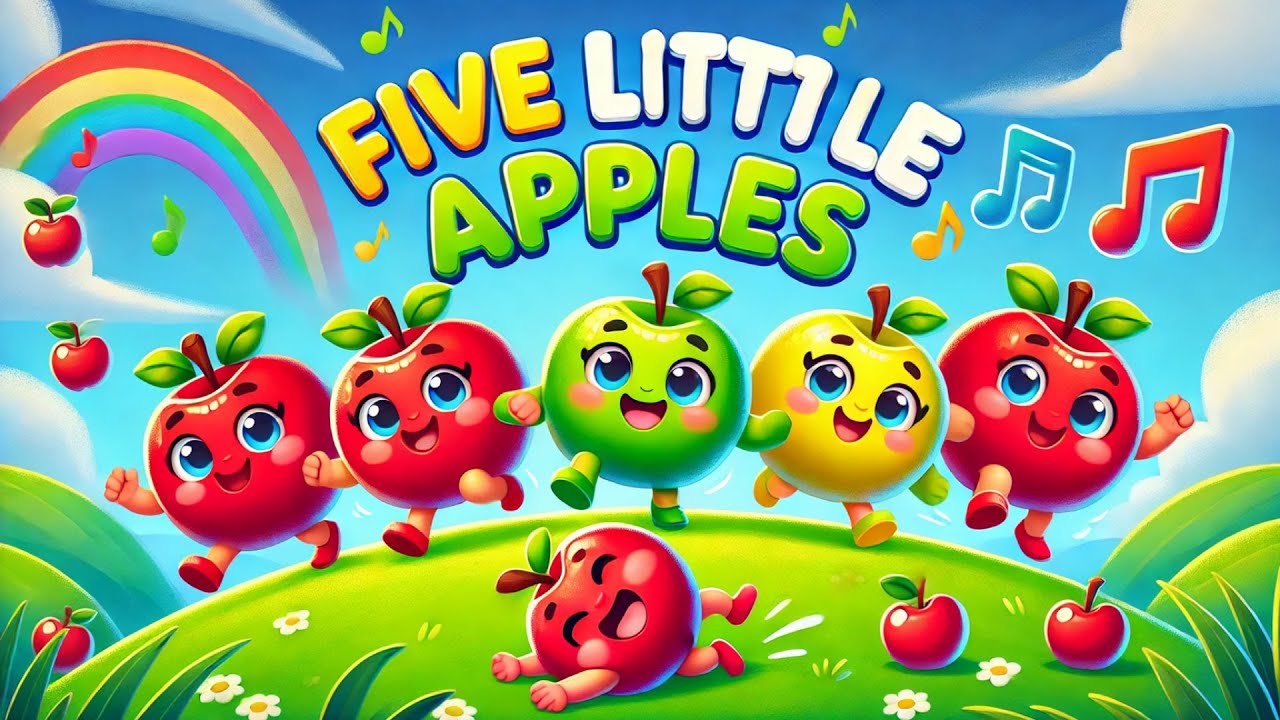 Fruits Song | Apple Counting Song | Funny Song for Toddlers | Song for ...