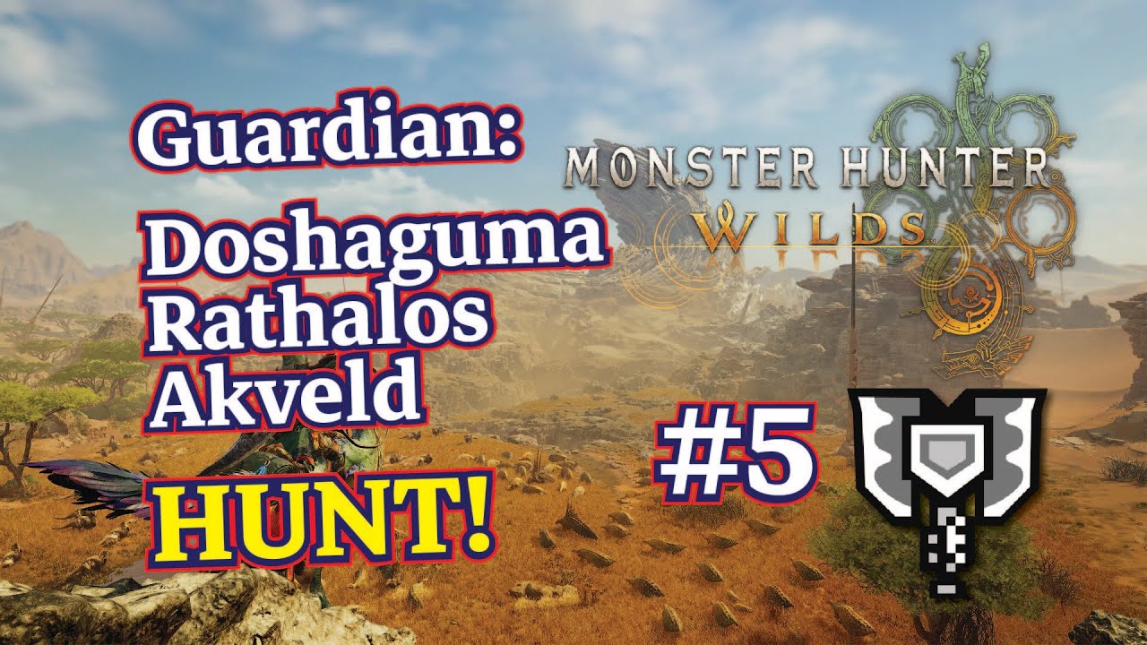 Monster Hunter Wilds (Guardian: Doshaguma, Rathalos, Arkveld) - Charge ...
