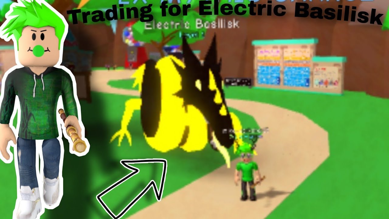 Trading for Electric Basilisk!? W/L? (Roblox Bubble Gum Simulator ...