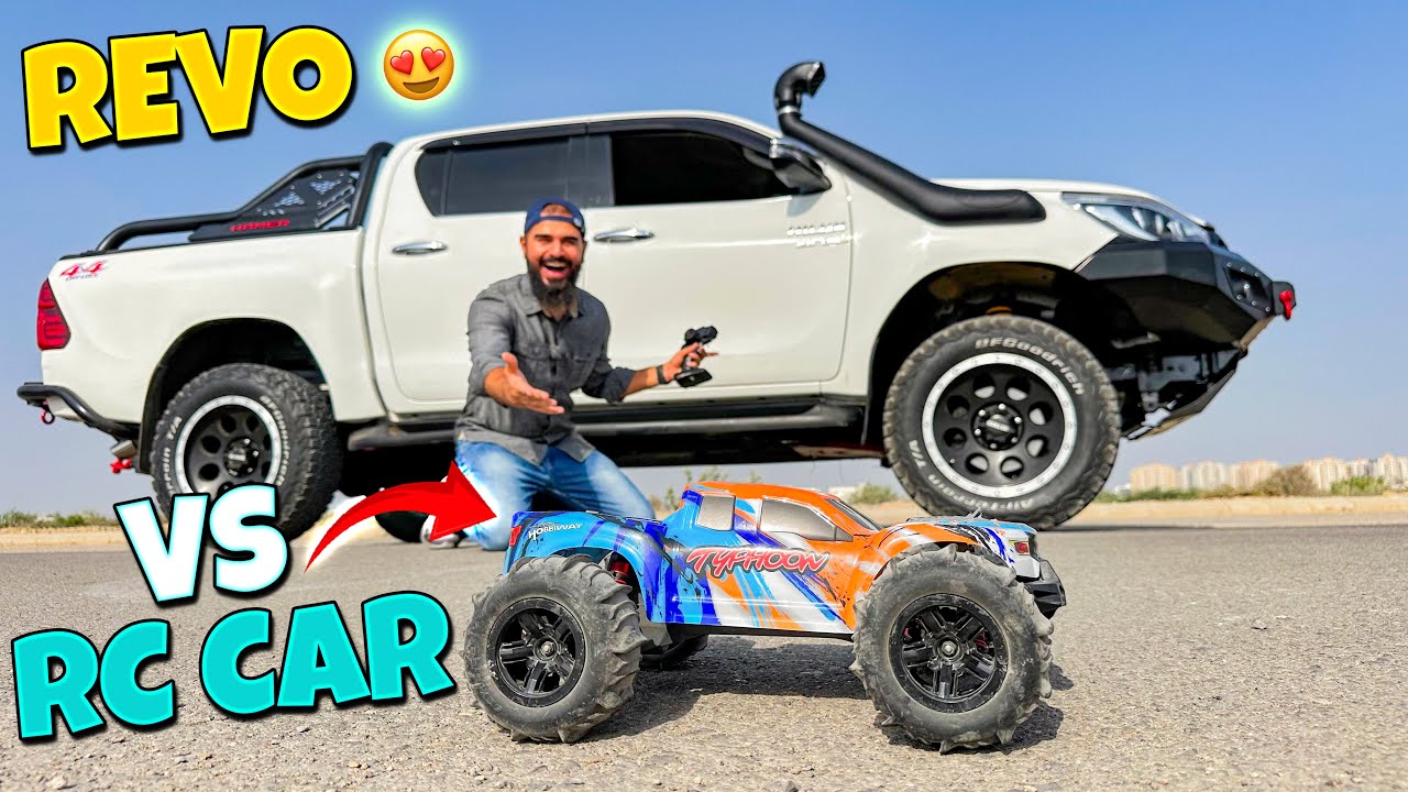 Revo aur RC car ki racing 🏁🛻 Kon si gaari jeetegi ? 😍 - YouTube