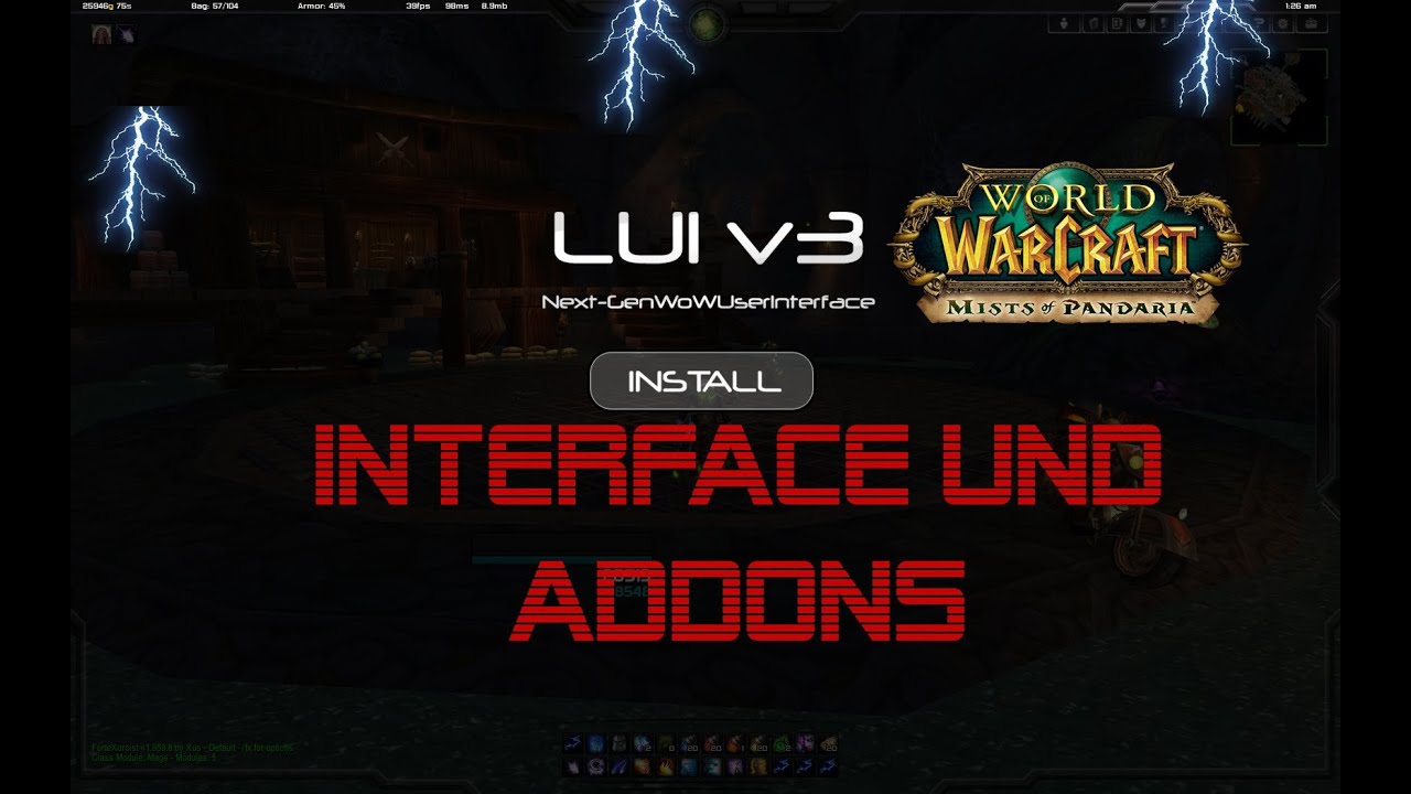World of Warcraft Spezial : Interface LUI & Addons - YouTube