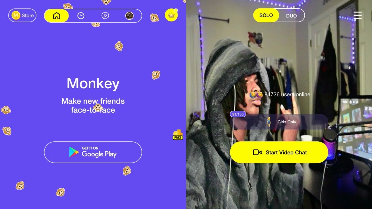 Monkey App LIVE Stream - YouTube