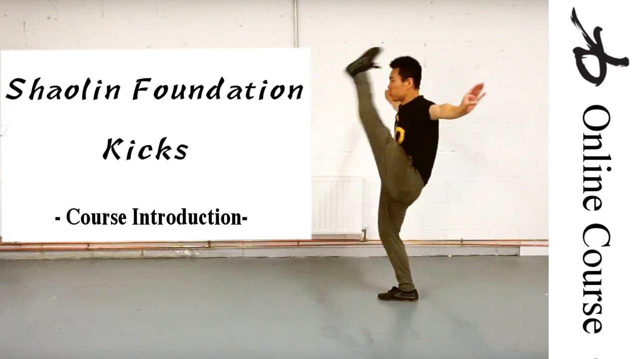 Shaolin Kung Fu Foundation Kicks Course - Introduction - YouTube