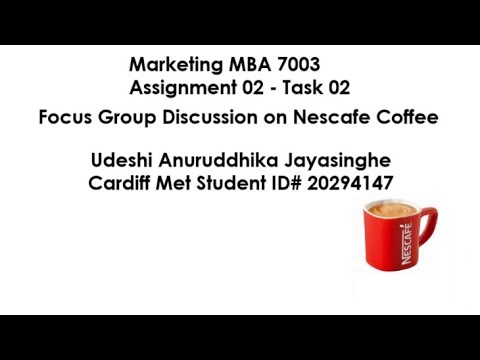 Focus Group Discussion-Nescafe - YouTube