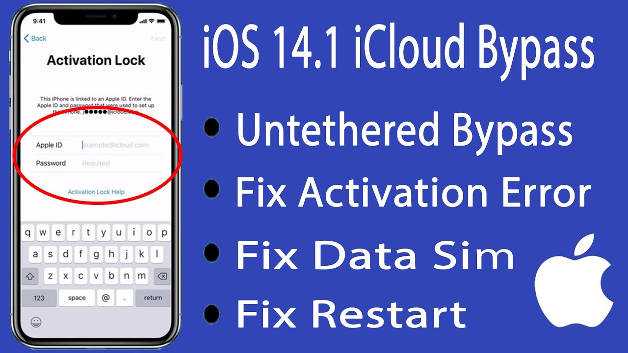 iOS 14.1 Untethered iCloud Bypass New Method 2020 Without Jailbreak Fix ...