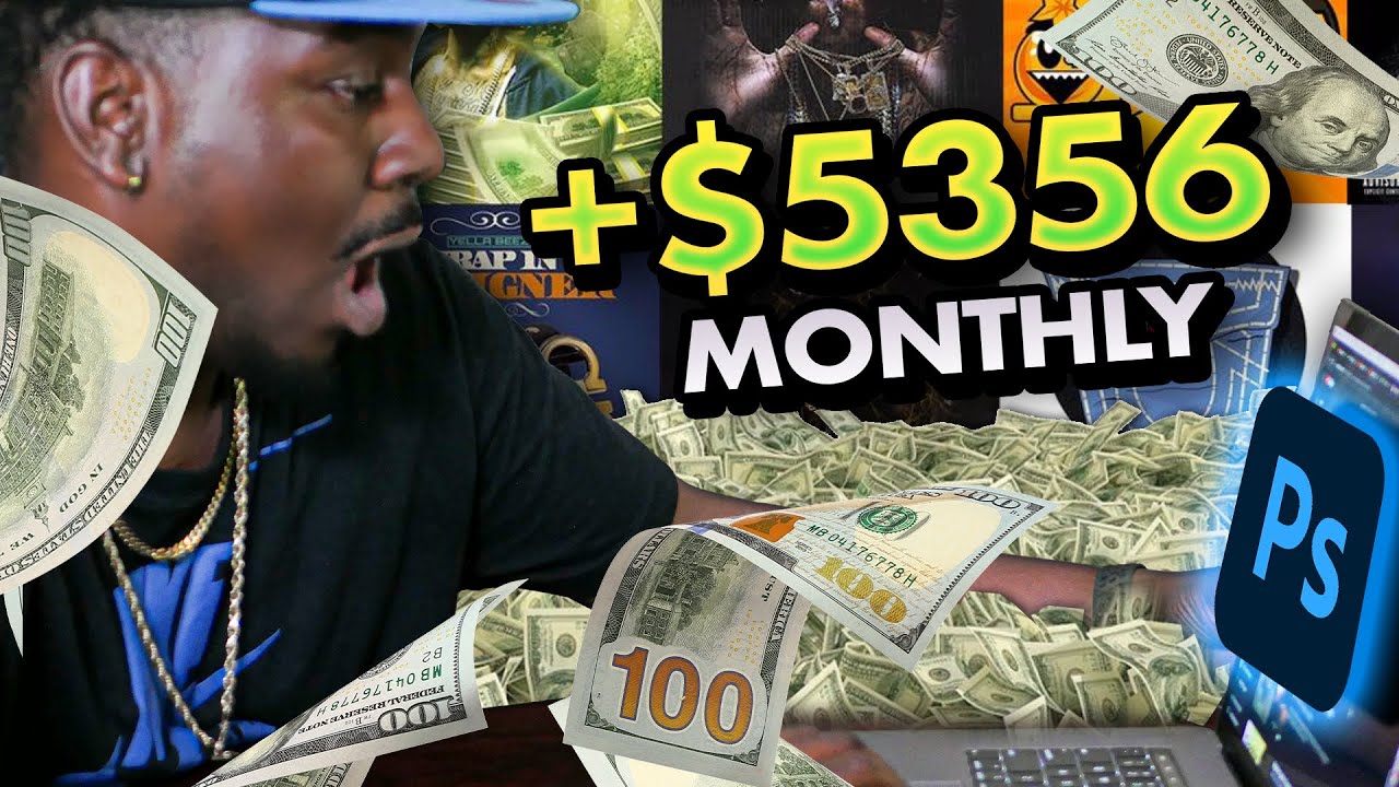 How I Make Mixtape Covers to Make Money As A Graphic Designer On ...