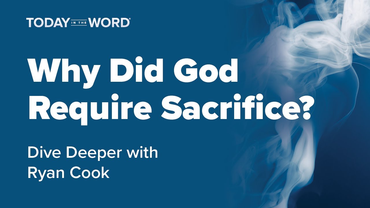 Why Did God Require Sacrifice? | Dr. Ryan Cook Interview - YouTube