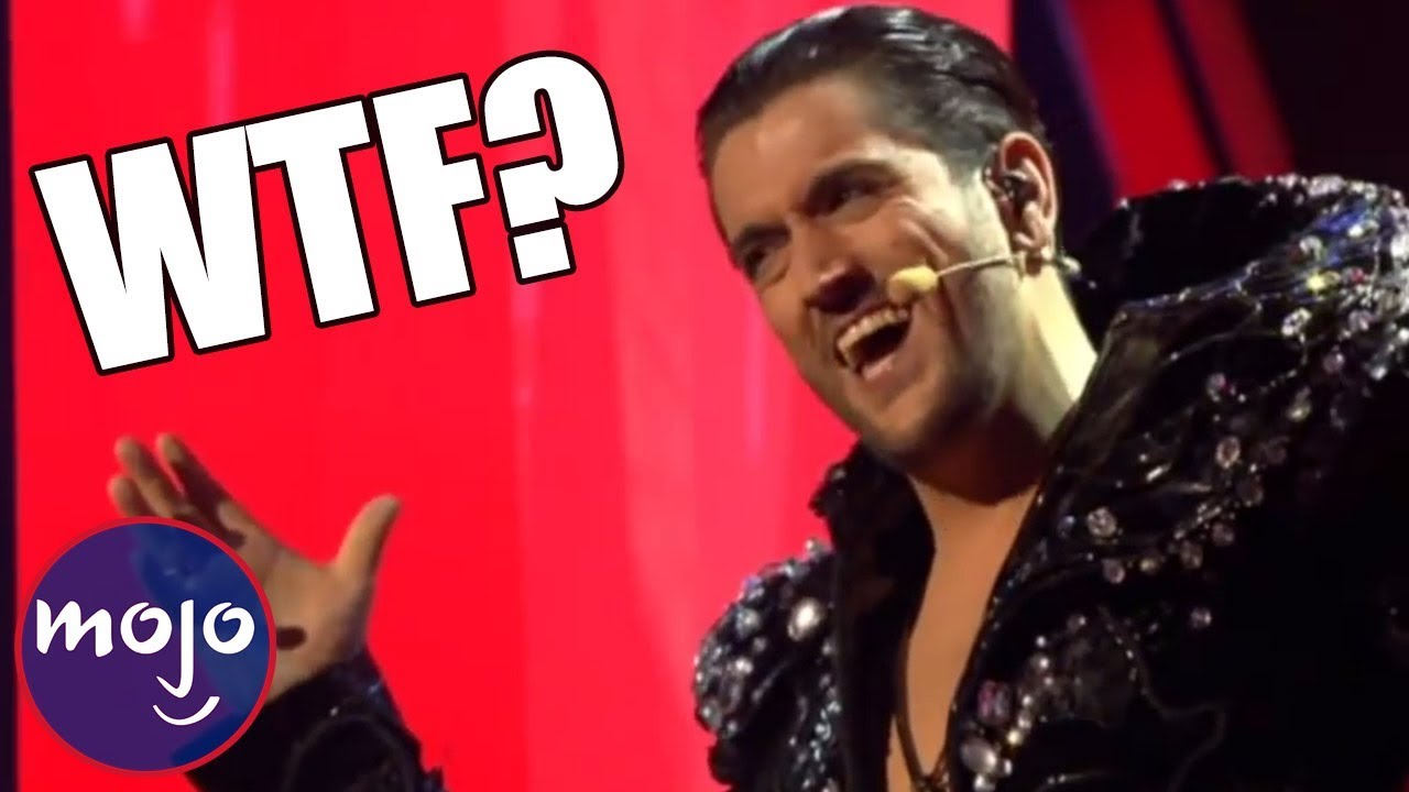 Another Top 10 WTF Eurovision Songs - YouTube
