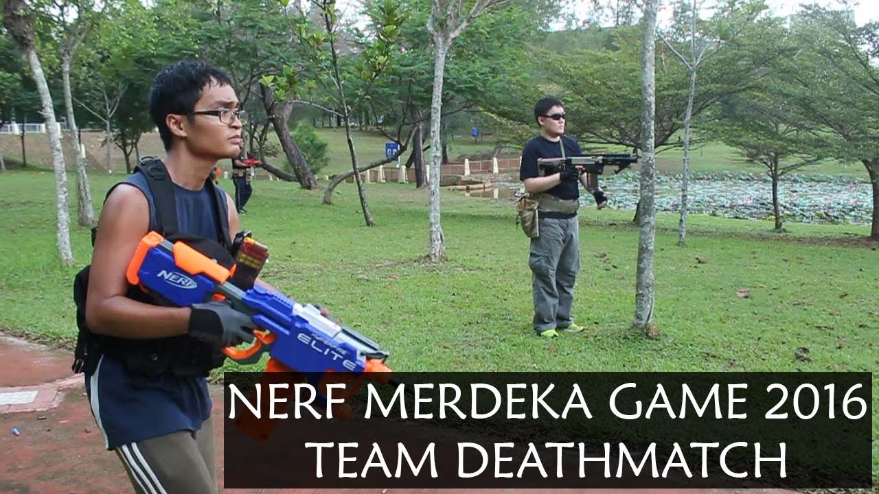 NERF MALAYSIA MERDEKA GAME 2016 Part 1 - YouTube
