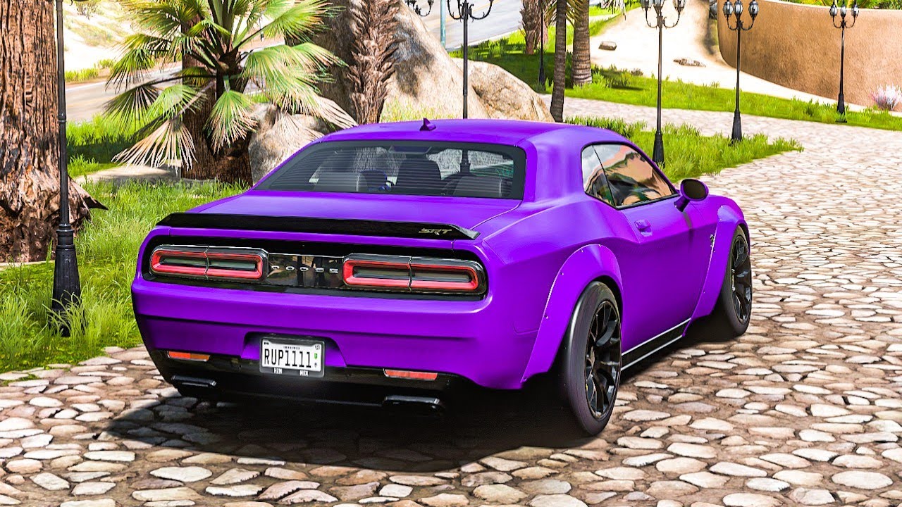 Dodge Challenger SRT Hellcat - Forza Horizon 5 Keyboard Gameplay - YouTube