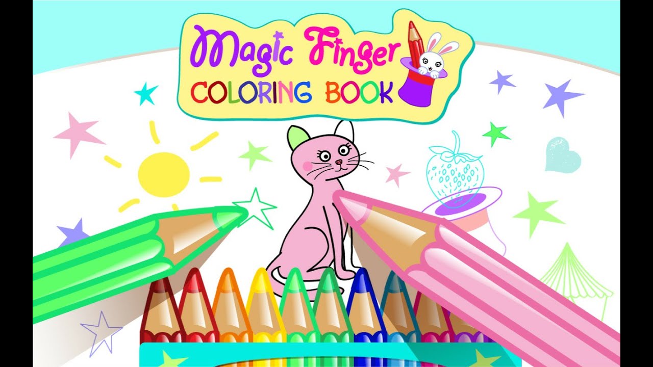 Magic Finger Coloring Book - YouTube