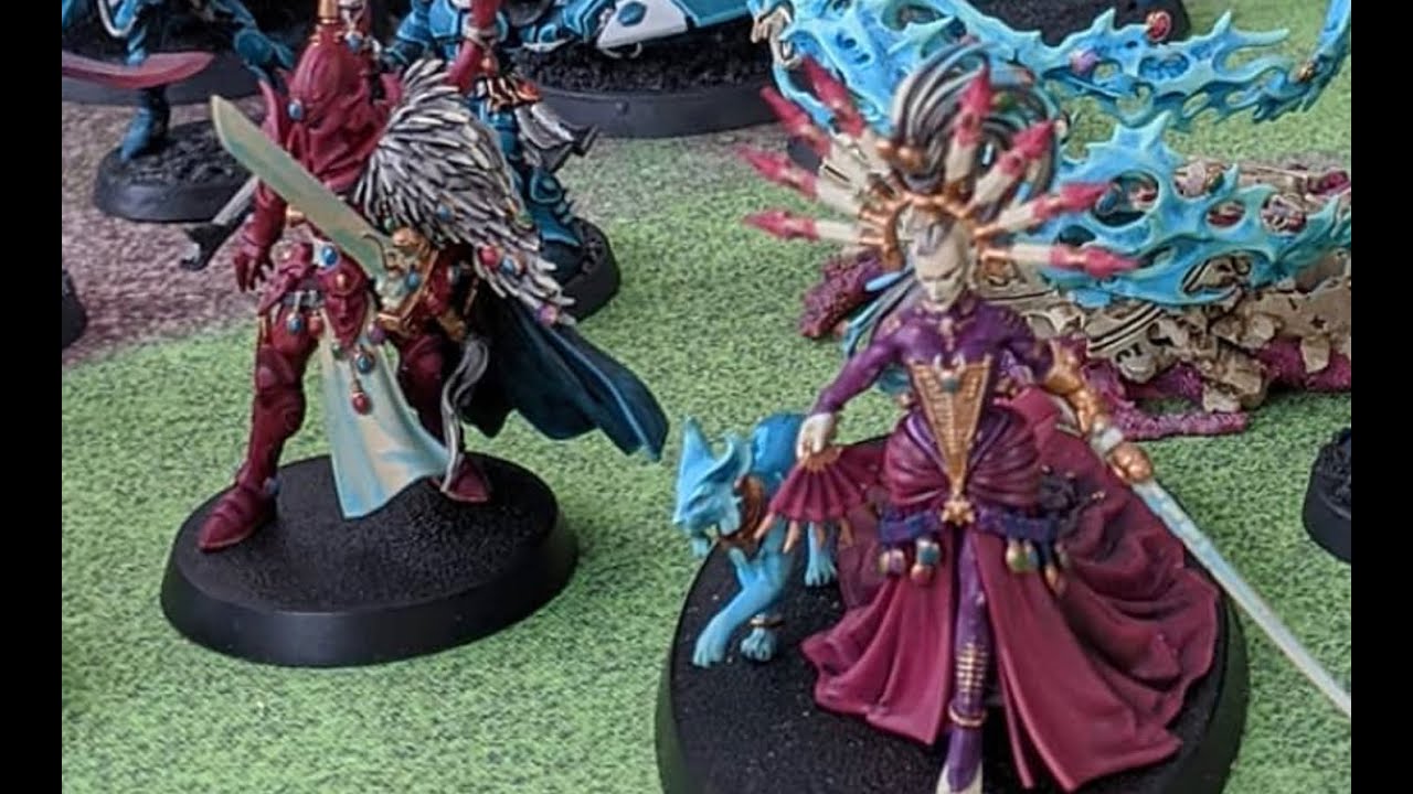 UNIT FOCUS: How to Use Yvraine and The Visarch in Warhammer 40k - YouTube