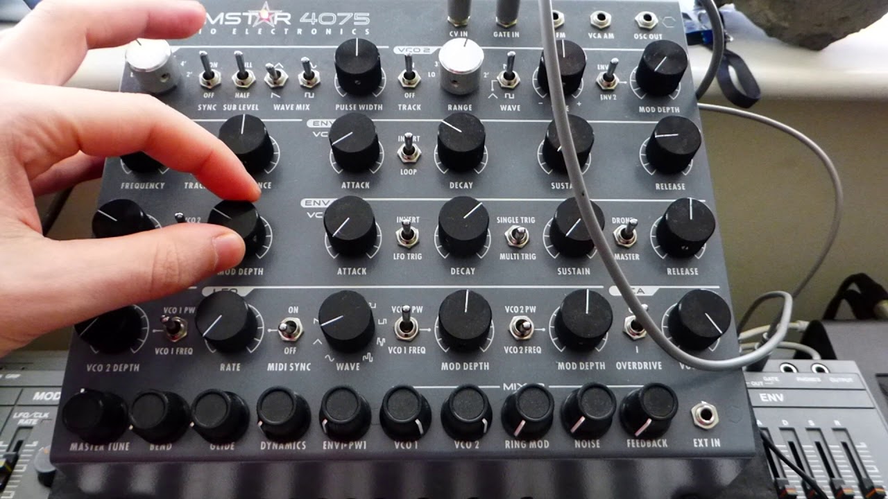 Studio Electronics Boomstar 4075 - YouTube