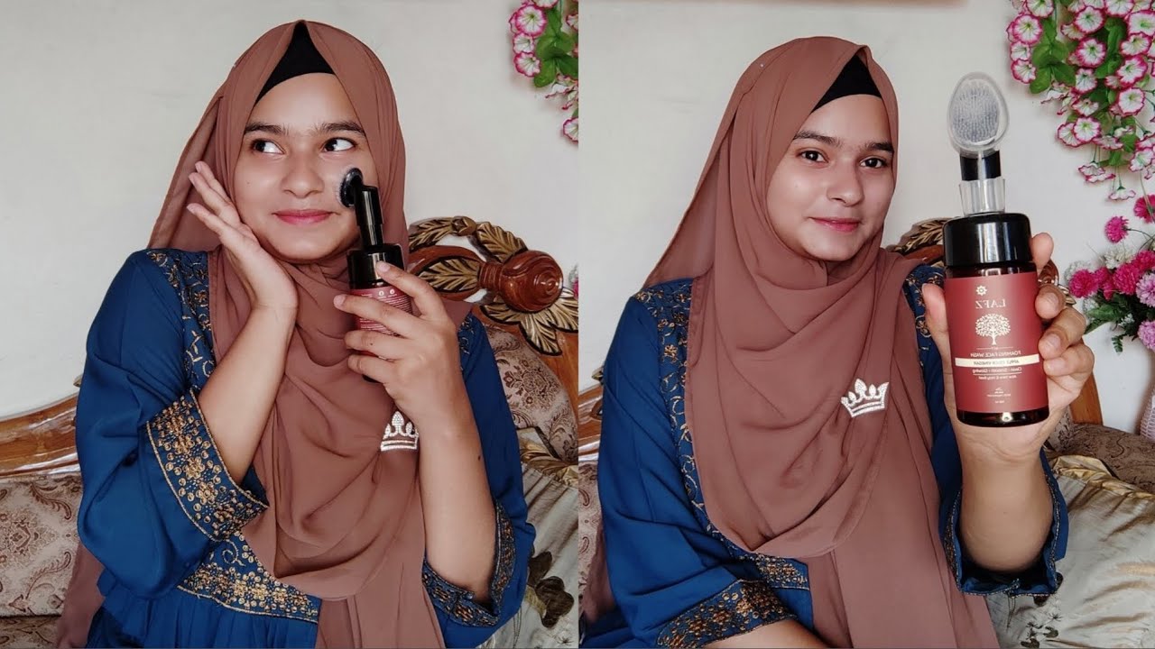 হালাল?🤔 Lafz🌳Apple Cider Vinegar foaming Face Wash || REVIEW ...