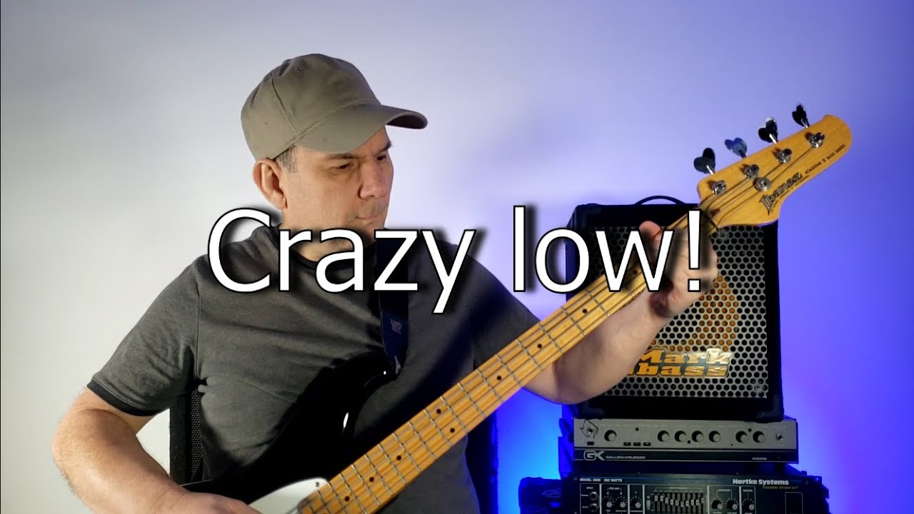 Fender Rumble Stage 800 detuner is AWESOME! Ibanez RB650 pitched from ...