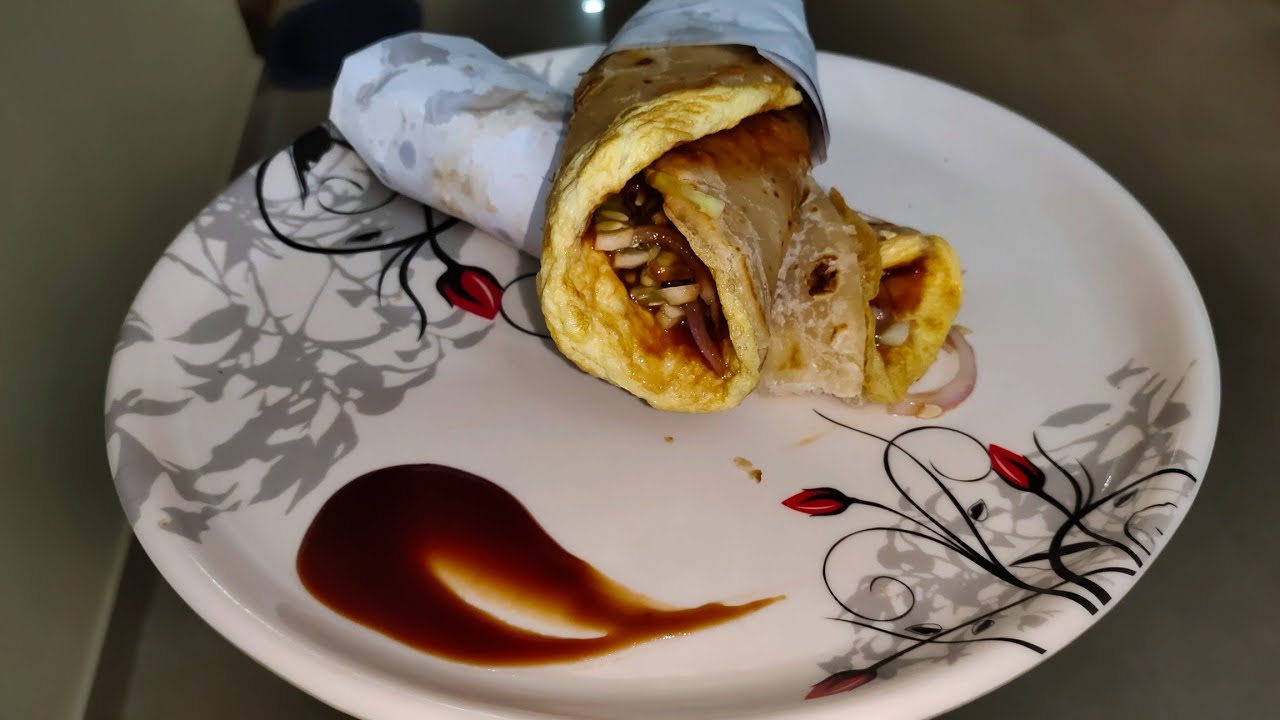 Street Style Egg Roll || Kolkata Style Egg Roll || Anda Roll || Easy ...