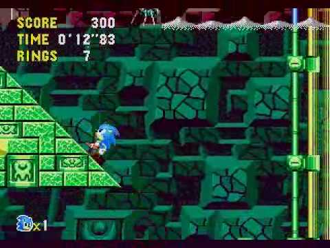 Sonic CD - Tidal Tempest Zone 1 in 0'23"98 (Updated Speedrun) - YouTube