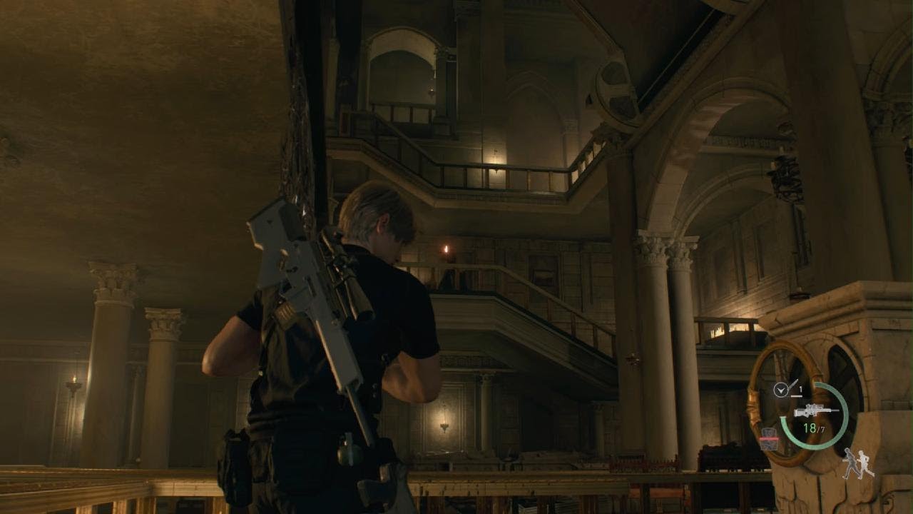 Resident Evil 4😱😱😱Headshot through the arrow? Stop🤣🤣🤣 - YouTube