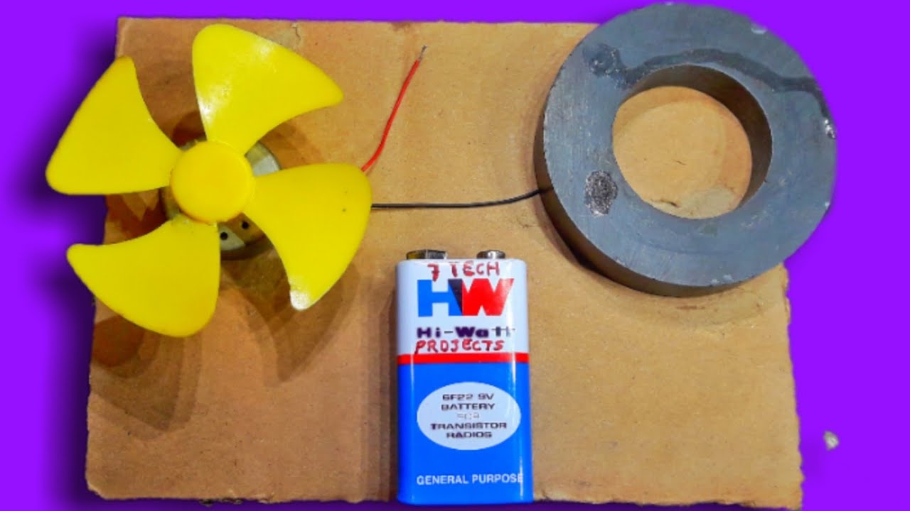 working model of simple circuit / simple electric circuit with magnet ...