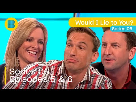 Gabby Logan's Late Night Notes | Would I Lie to You? - S06 E05 & 06 - Full Episode | Banijay Comedy