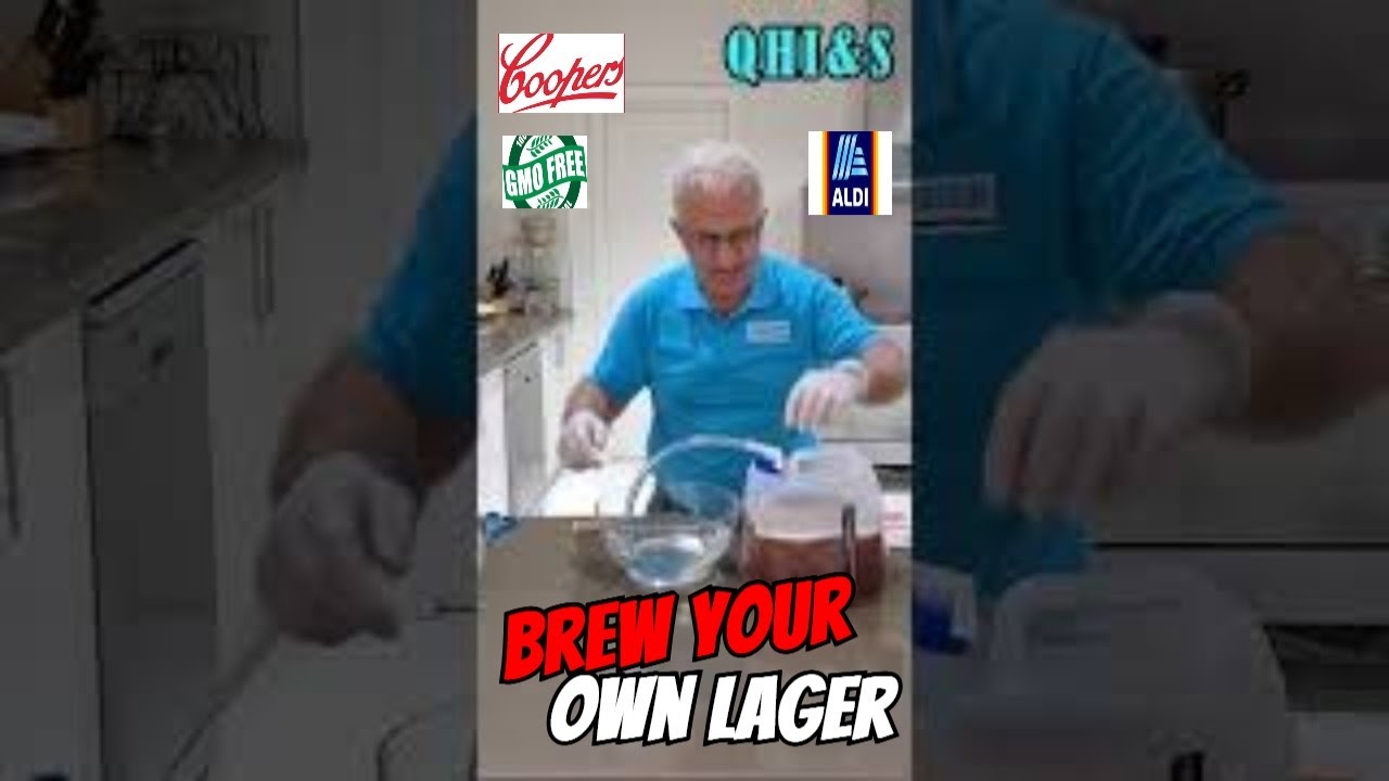 How To Brew The Perfect Lager At Home! #SHORTS - YouTube