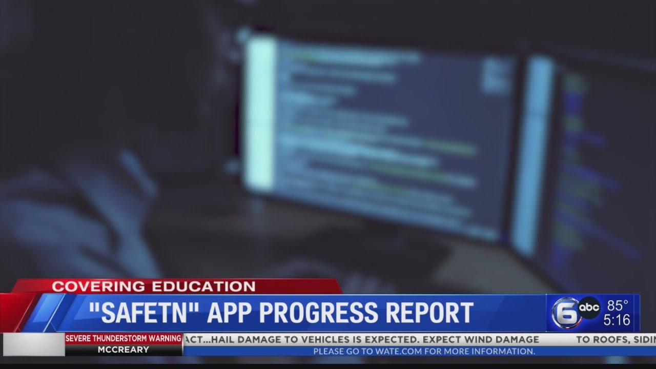 ‘SafeTN’ app progress report - YouTube