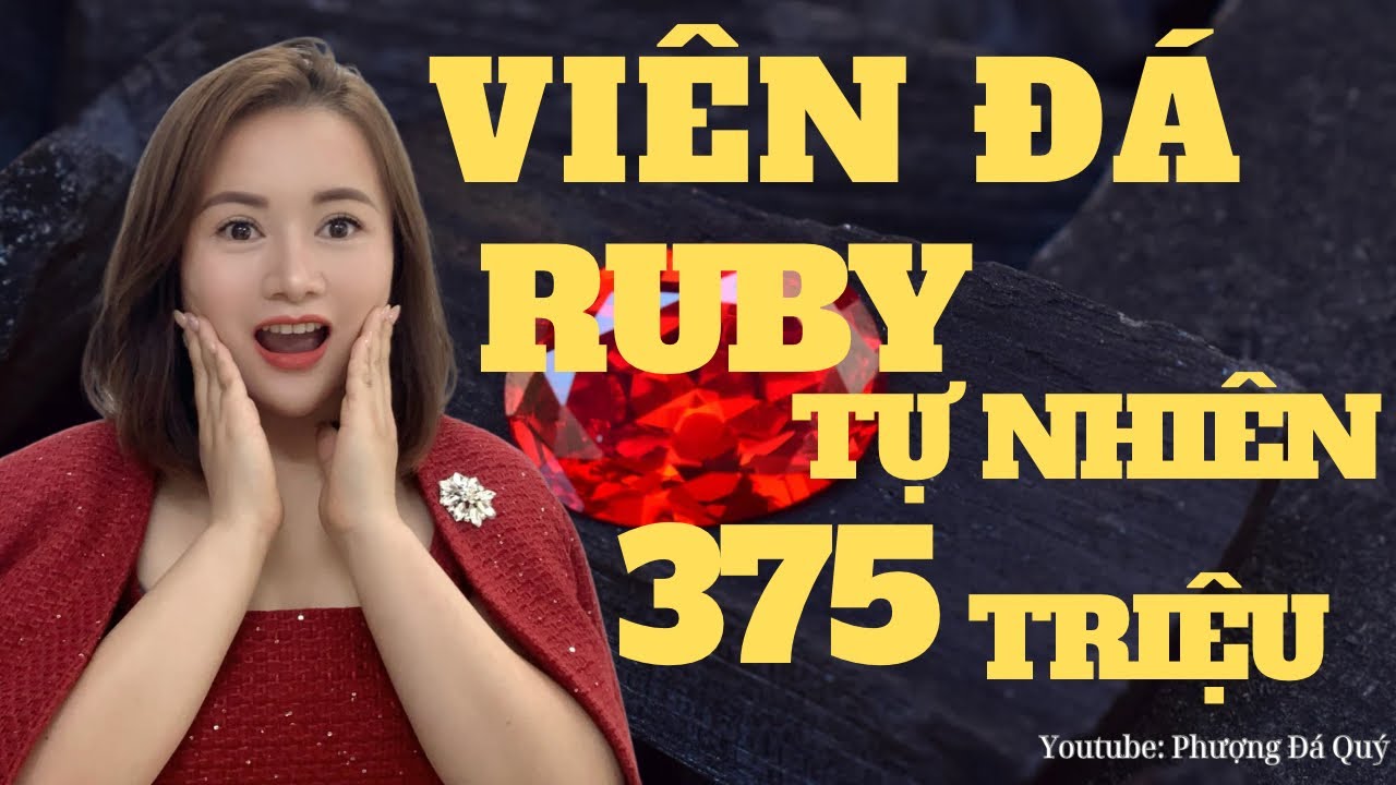 Hạt ngô ruby facet 3,3 cts trị giá 375 triệu - YouTube