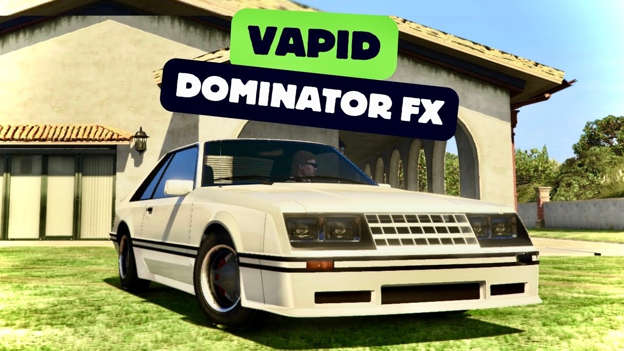 “Dream Car!” Dominator FX Customization | GTA Online - YouTube
