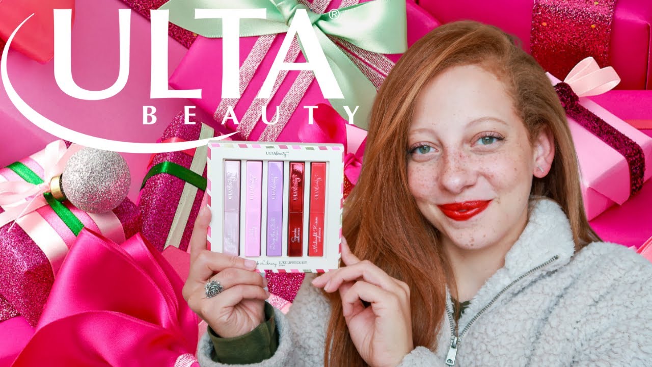 ULTA BEAUTY LIPSTICK LIBRARY | Holiday Lip Kit | LUXE LIPSTICK SET ...
