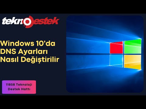 Windows 10'da DNS ayarları nasıl değiştirilir ? Bilgisayardan tüm sitelere nasıl GİREBİLİRSİNİZ ?