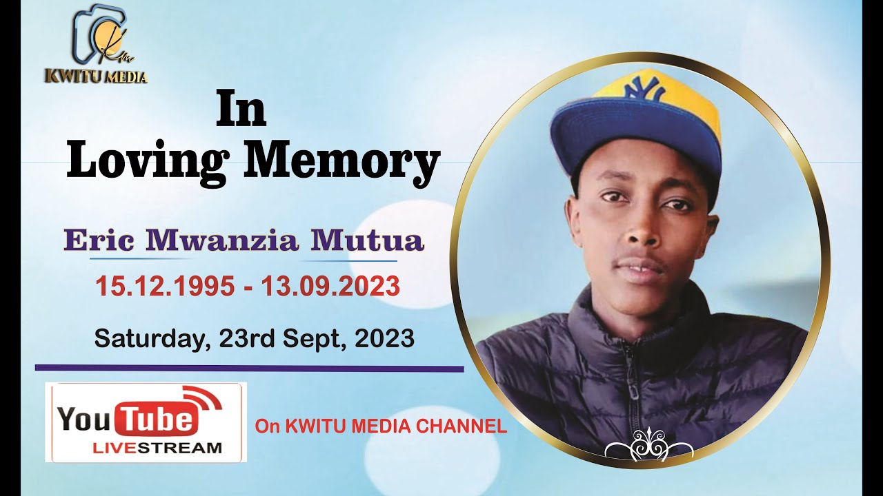 ERIC MWANZIA MUTUA - YouTube