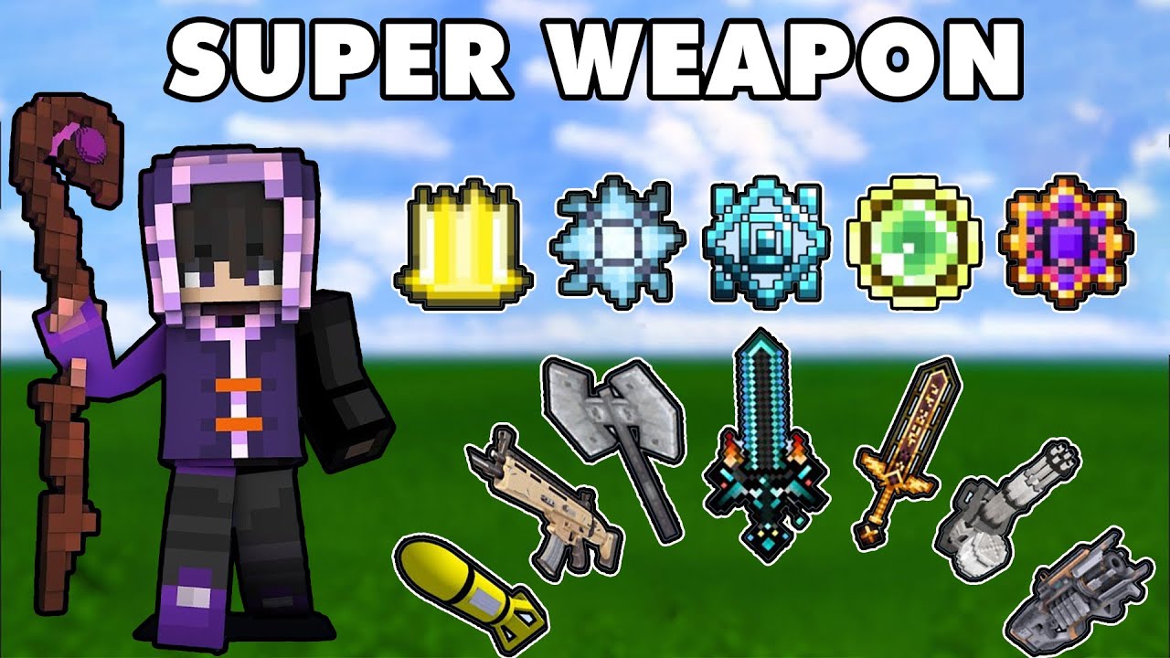 The Ultimate Minecraft Weapon: What Reigns Supreme? - YouTube