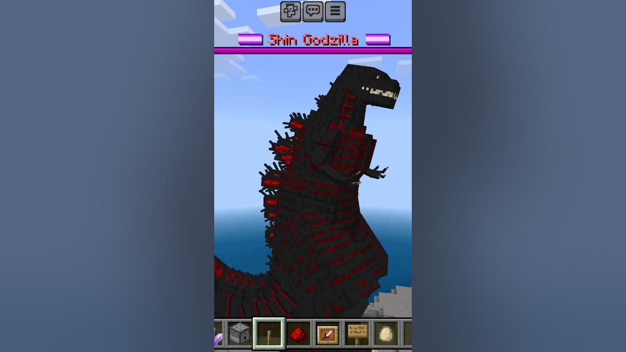 Shin Godzilla mod Minecraft bedrock 🔥 #minecraft #shorts - YouTube
