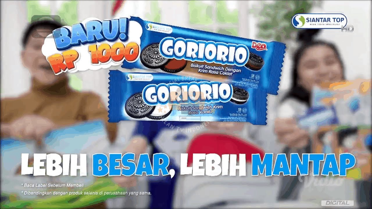 IKLAN GORIORIO "Lebih Besar, Lebih Mantap" • 30s (2022) - YouTube