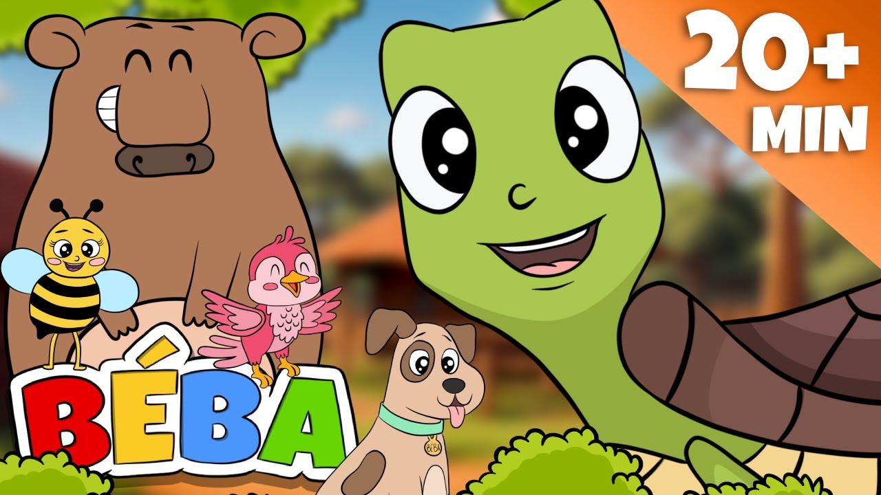 ANIMAL HOUSES | Nursery Rhymes | 24 MIN | BÉBA - YouTube