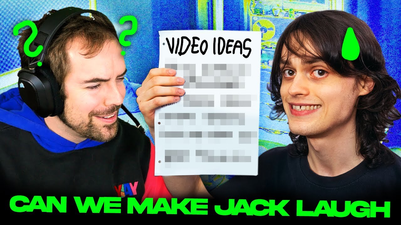 Making Jacksfilms Laugh Within 10 Seconds - YouTube