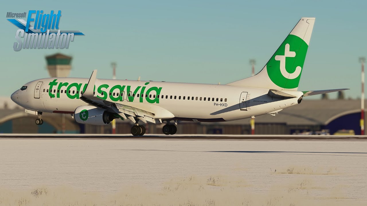 MSFS 2020 - PMDG 737 | Flaps 40 landing in Kittila, Finland (Lapland ...