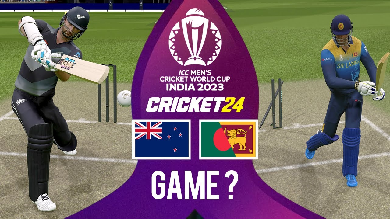 CRICKET 24 | WORLD CUP 2023 | NEW ZEALAND v don't watch this - YouTube