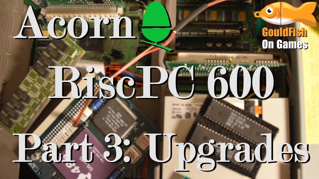 Acorn RiscPC 600 : Part 3 - Upgrades - YouTube