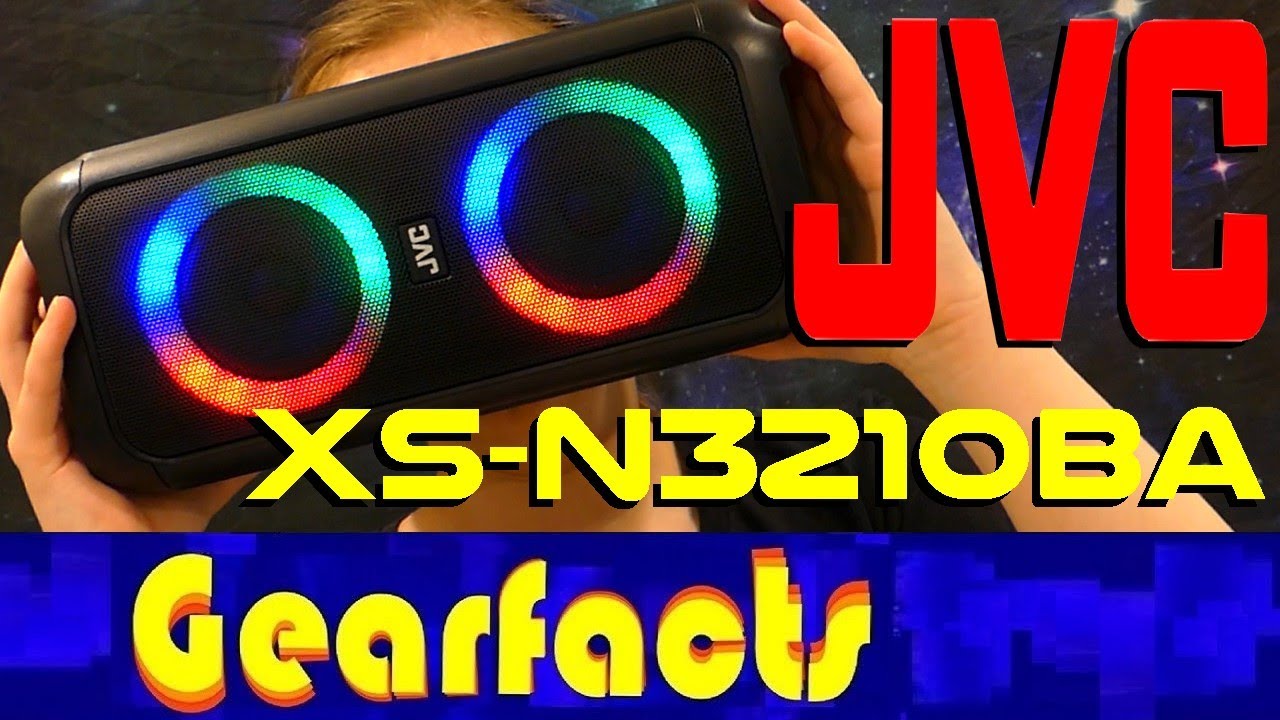 JVC XSN3210BA Bluetooth Speaker demo (with trouble-shooting!) - YouTube